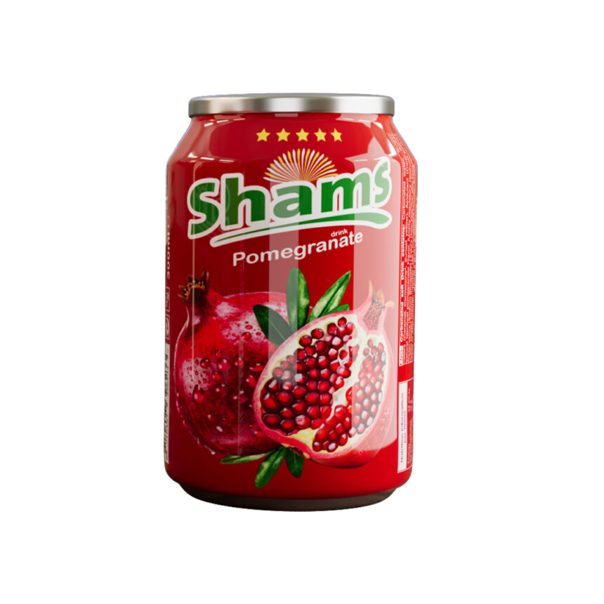 Shams Pomegranate 300ml (Can) – Shams Cola Company